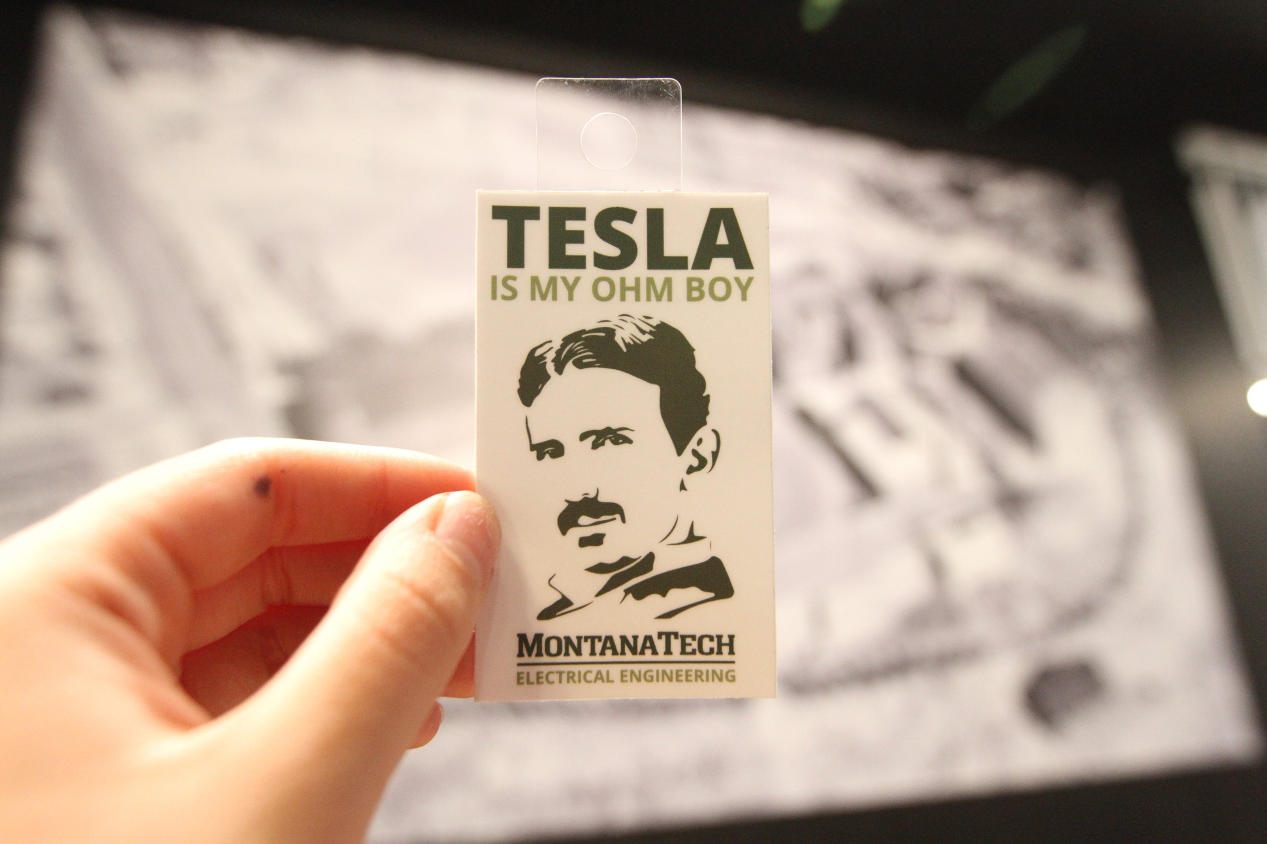 Tesla Sticker | Dig City Supply LLC