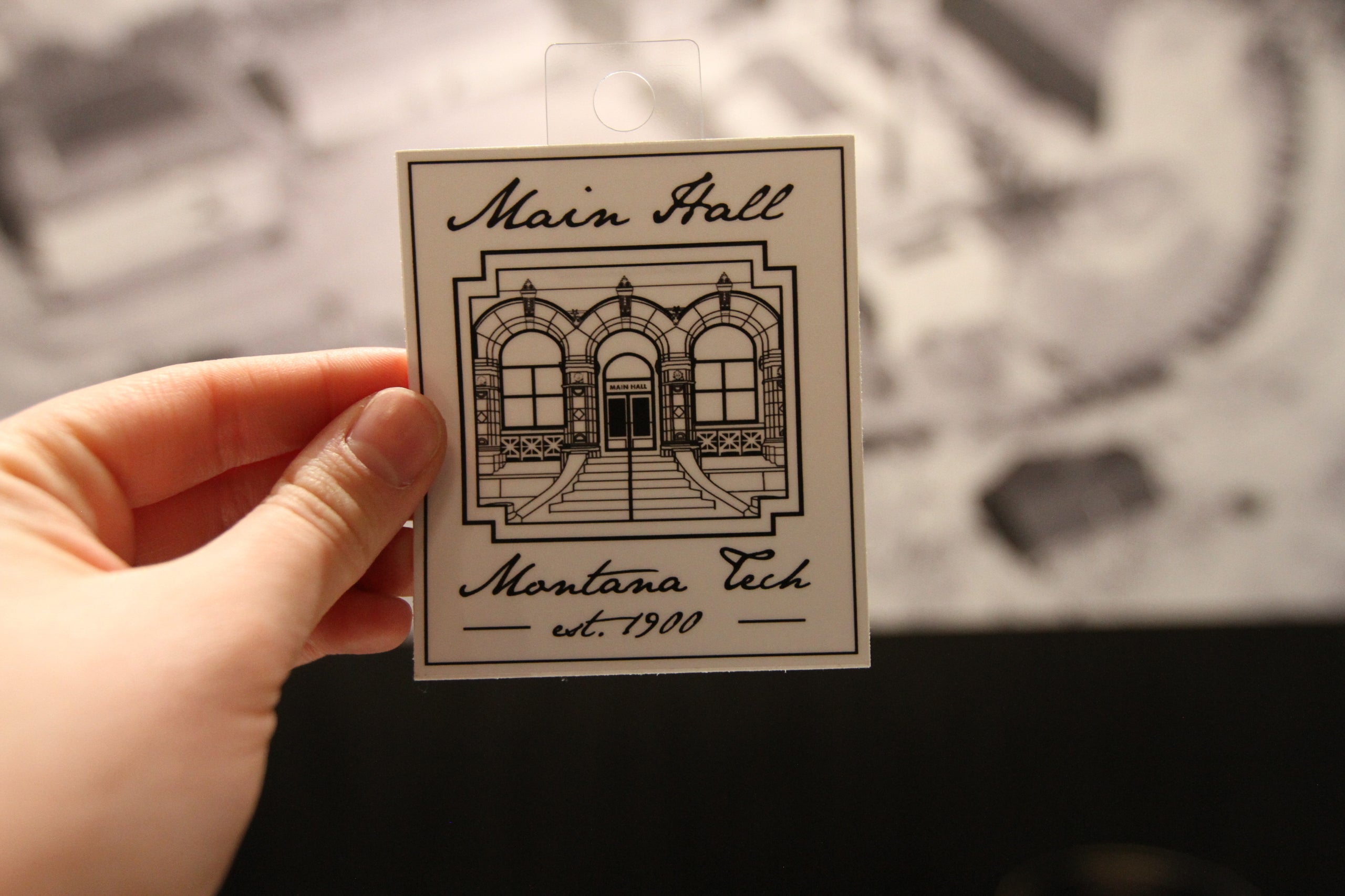 Main Hall Sticker | Dig City Supply LLC